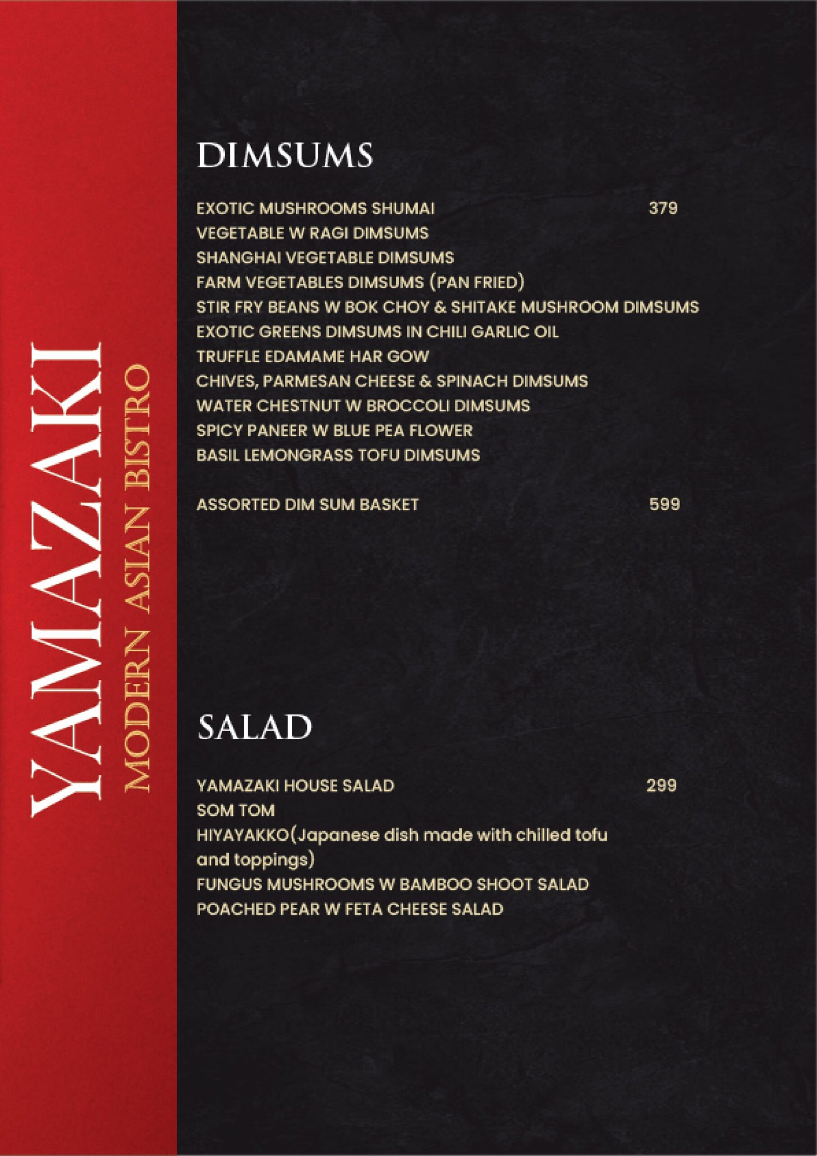 MENU – yamazaki